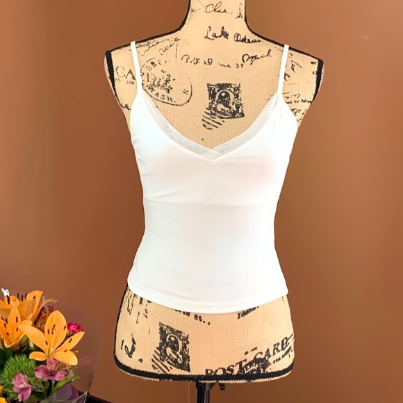 Zara | Tops | Zara Ivory Cami Tank Top | Poshmark